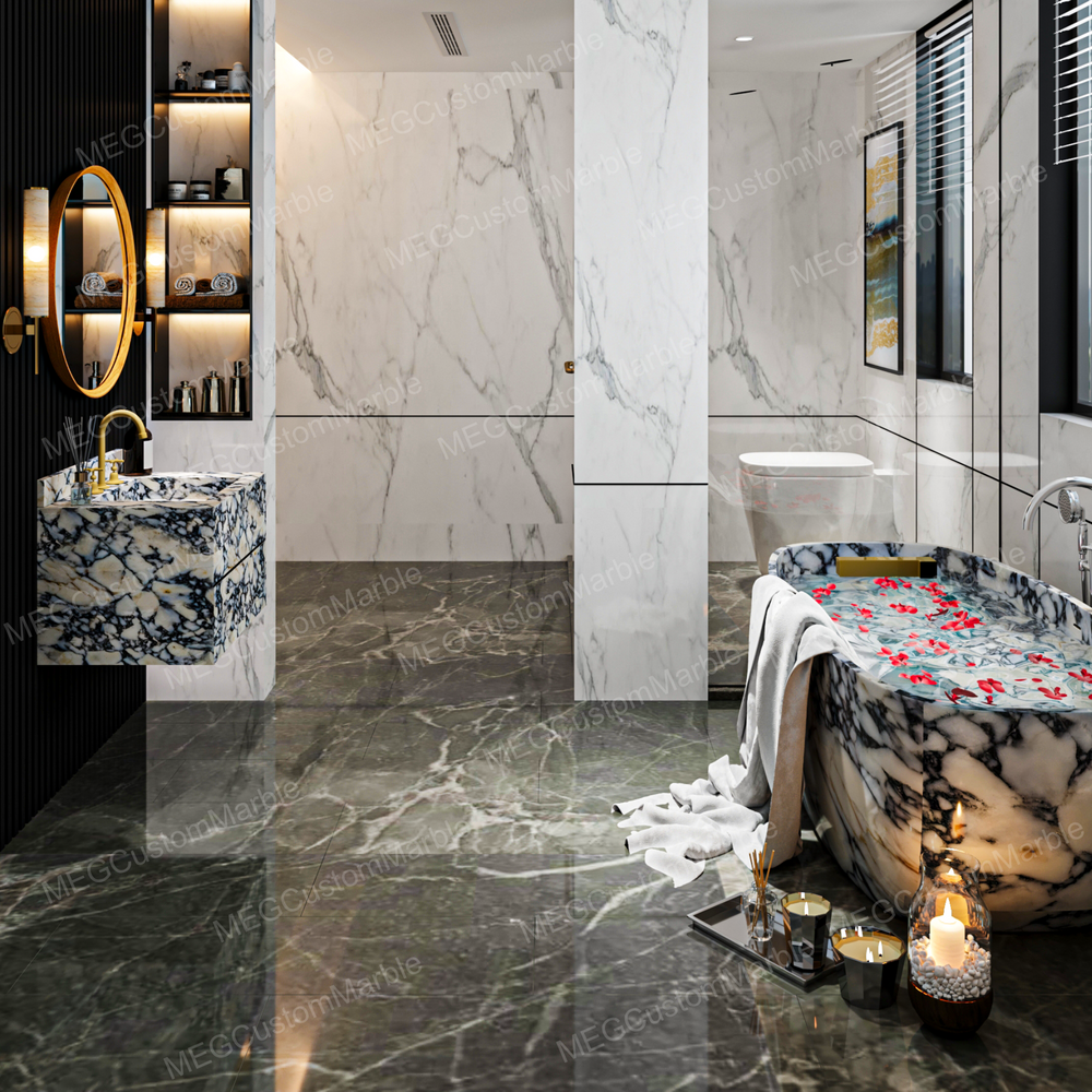 Designer Marble Vanity Stand Marble Vanity Sinks – MEG Custom Marble By ...