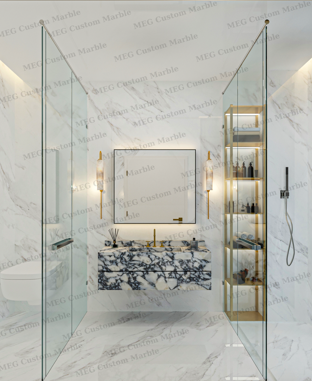 Designer Marble Vanity Stand Marble Vanity Sinks – MEG Custom Marble By ...