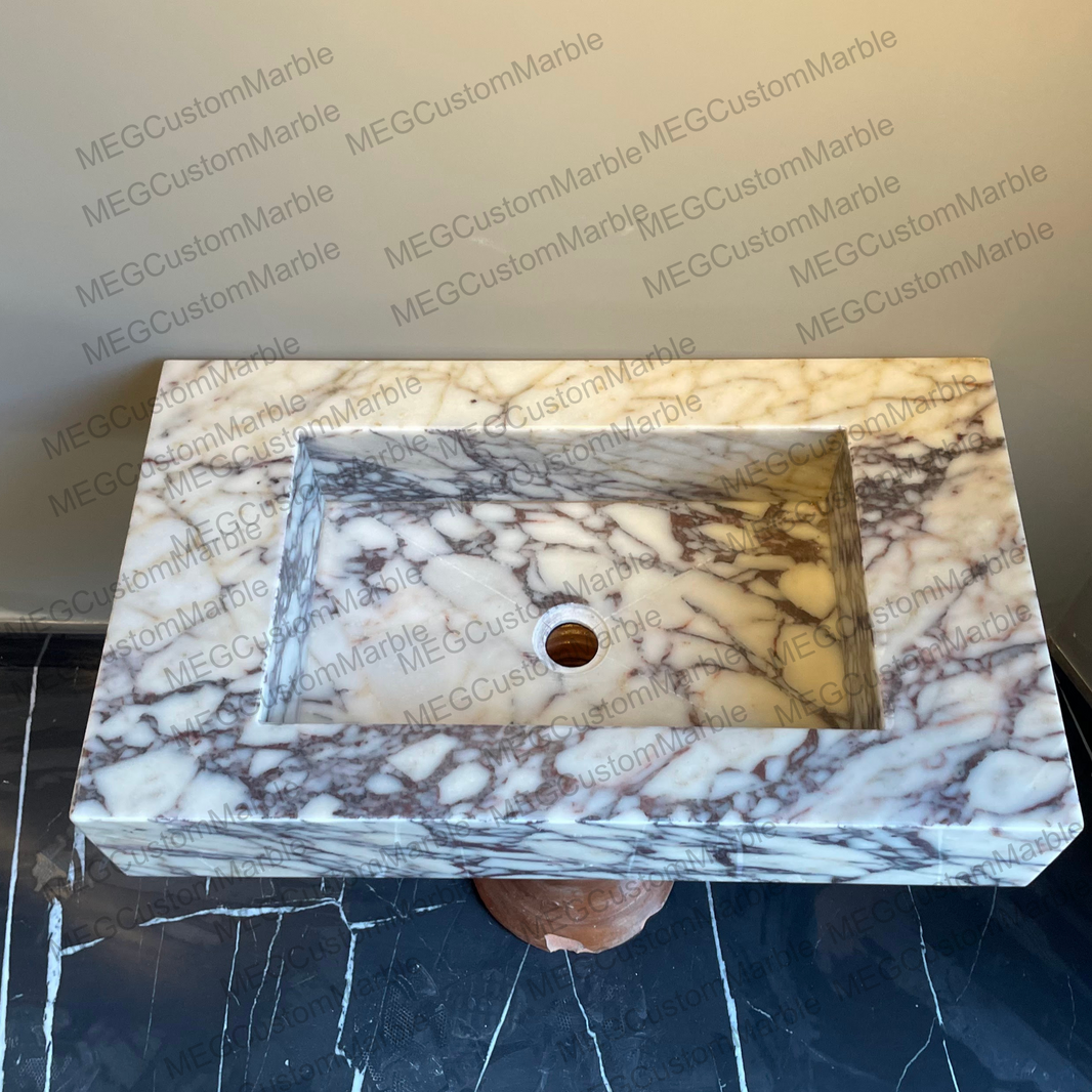Designer Marble Vanity Stand Marble Vanity Sinks – MEG Custom Marble By ...