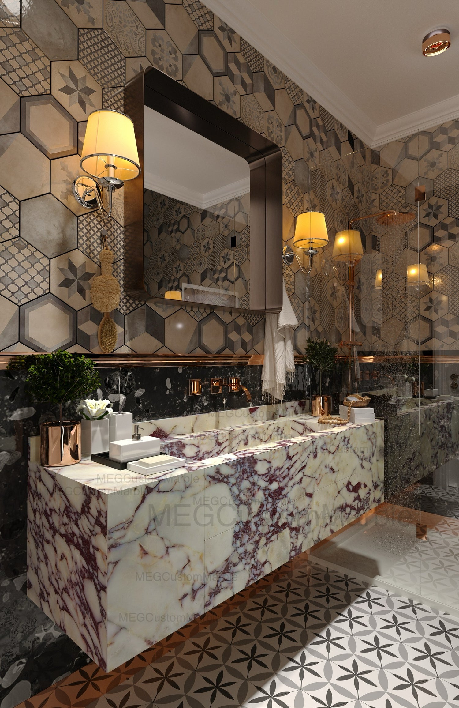 Designer Marble Vanity Stand Marble Vanity Sinks – MEG Custom Marble By ...