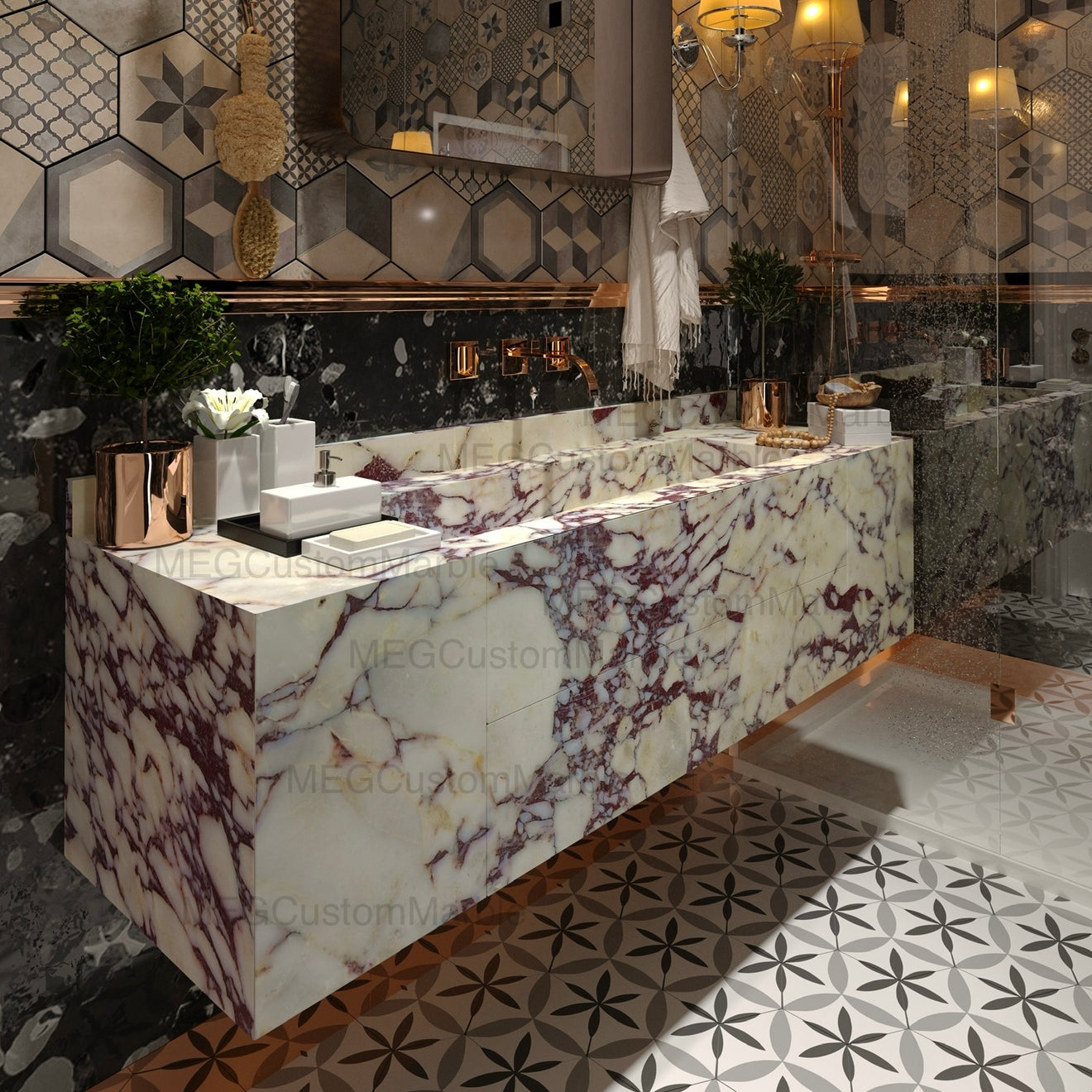 Designer Marble Vanity Stand Marble Vanity Sinks – MEG Custom Marble By ...