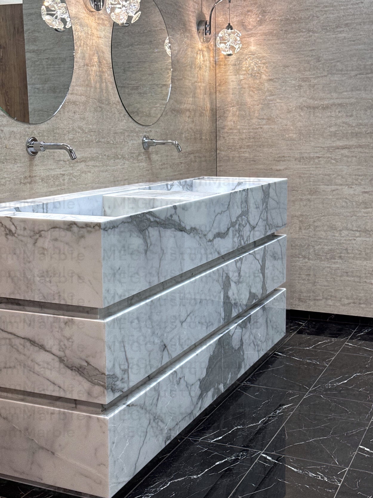 Designer Marble Vanity Stand Marble Vanity Sinks – MEG Custom Marble By ...